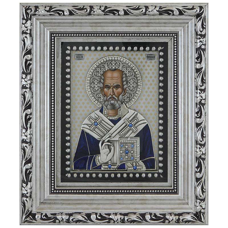 Sveti Nikola (25x22) cm