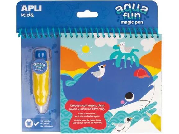 Apli Slikovnica Aqua Fun Magic Water Sea 17148