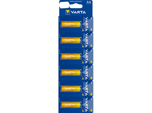 Varta Alkalna baterija Longlife LR6