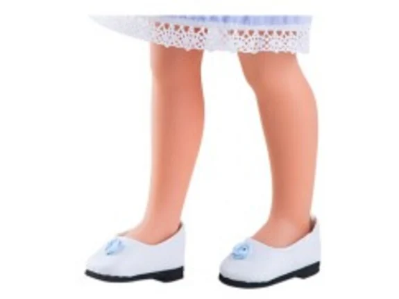 Paola Reina Bele baletanke sa plavim za lutke od 32cm