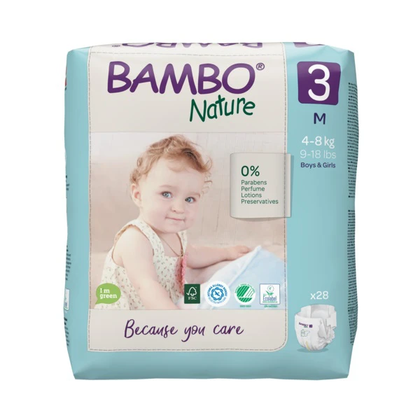 Bambo nature 3 28KOM 19253 – jednokratne pelene za bebe