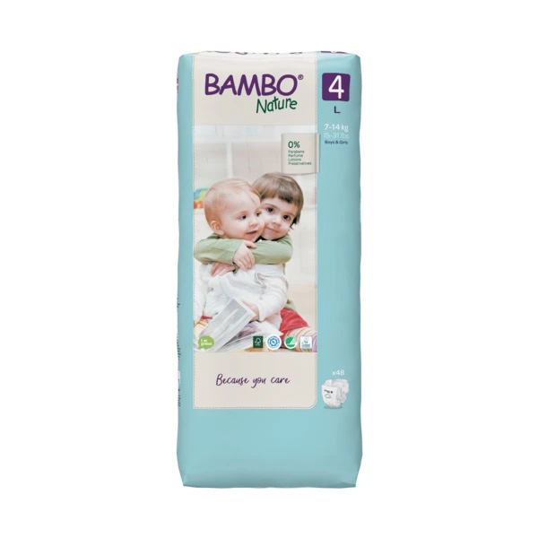 Bambo nature 4 48KOM 19264 – jednokratne pelene za bebe
