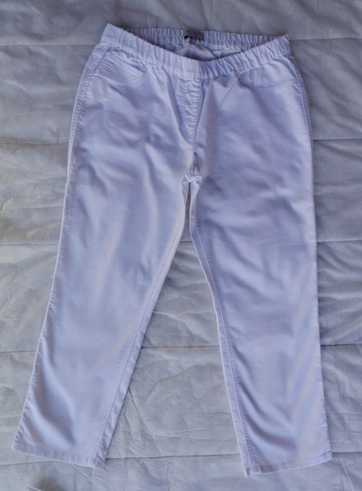 Bexleys Edition ,bele pamučne pantalone (L/XL)