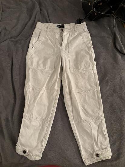 Zara bele pantalone 36
