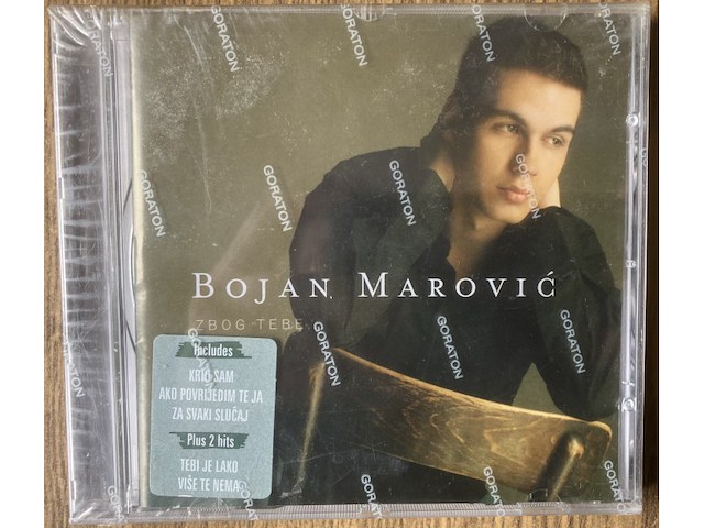 BOJAN MAROVIĆ - Zbog tebe NOVO