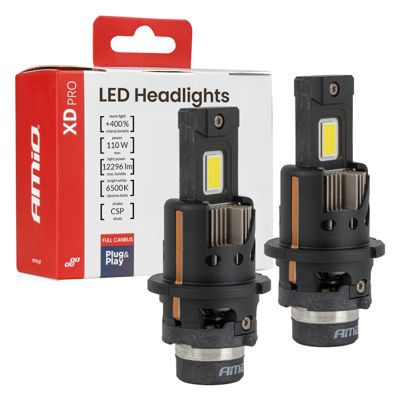 Sijalice LED D2S XD Pro LED Full Canbus 110W (2 kom) – Amio 04680