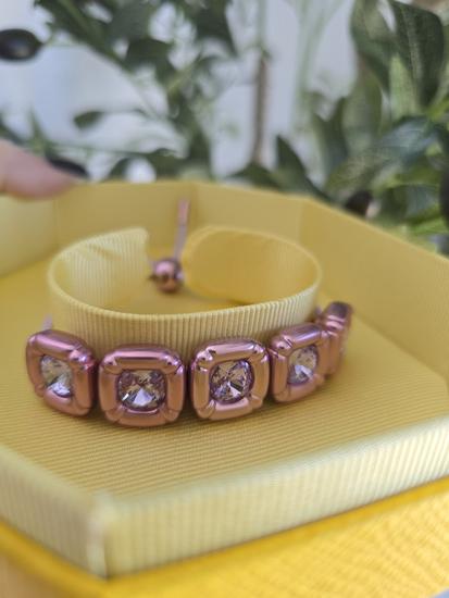 *** SWAROVSKI PURPLE DULCIS NARUKVICA *** NOVA