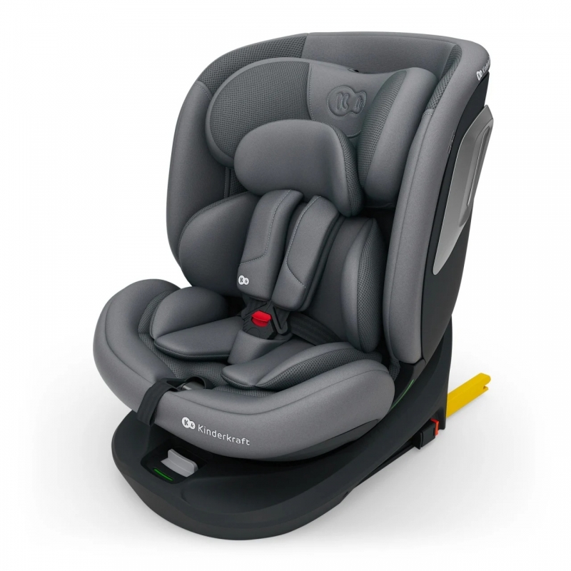 KINDERKRAFT I-GROW 2 PLUS ISOFIX I-SIZE AUTO SEDIŠTE 40-150CM GREY