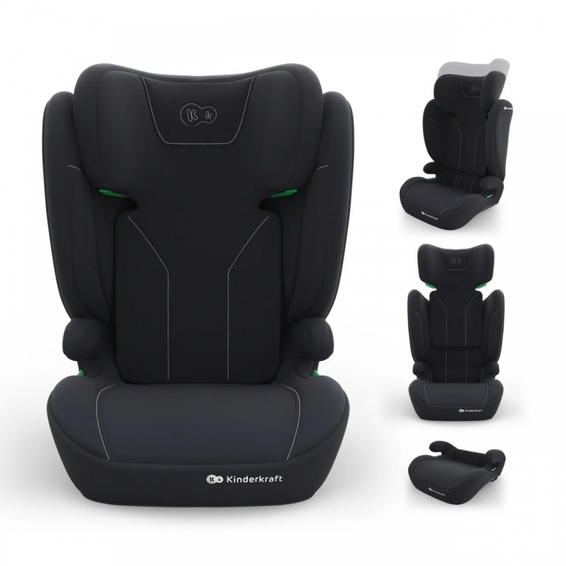 KINDERKRAFT I-SPARK 2 PLUS I-SIZE AUTO SEDIŠTE BLACK
