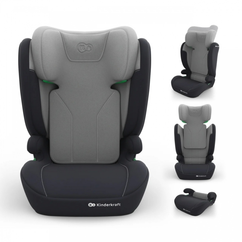 KINDERKRAFT I-SPARK 2 PLUS I-SIZE AUTO SEDIŠTE GREY