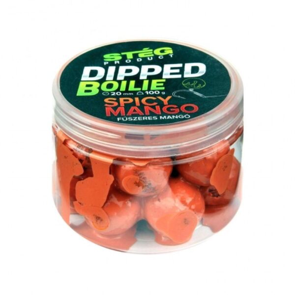 Dipped boilie 100g 20mm Mango – Spices (SP012103)