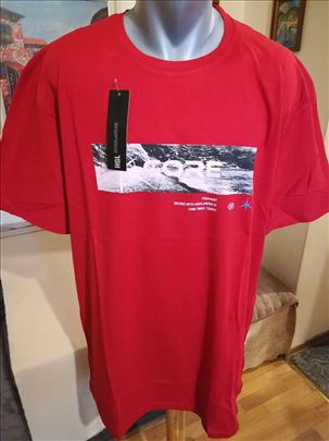 Odlicna muska pamucna majica Highlander 5XL Crvena