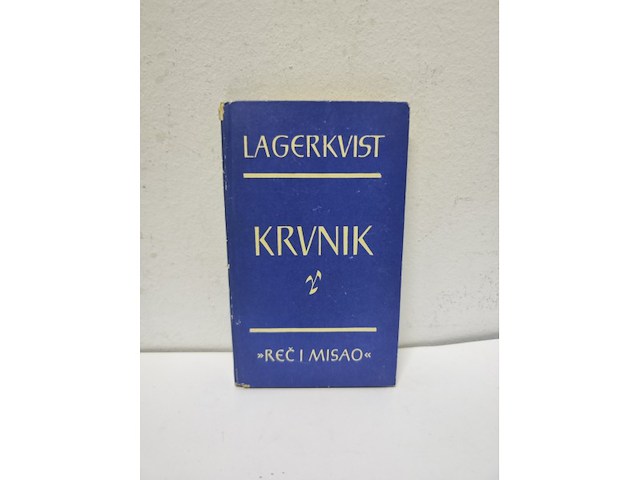 Krvnik - Lagerkvist