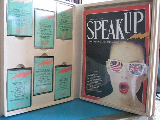 Speak Up ,1 - 6 časopis sa audio kasetama