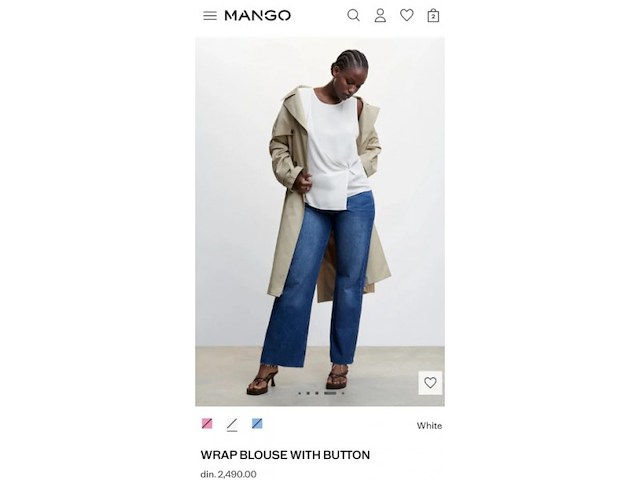 Mango bluza, nova sa etiketom