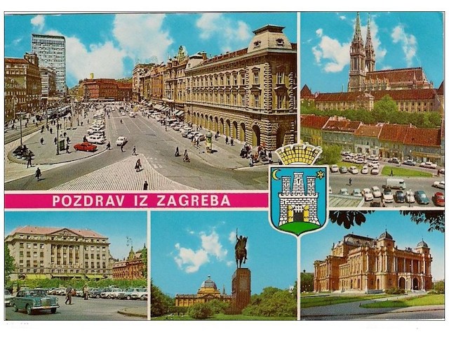 ZAGREB ,putovala 1974.