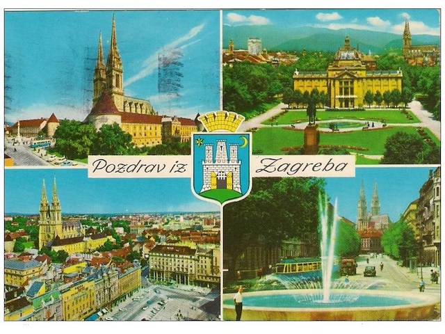 ZAGREB ,putovala 1974.