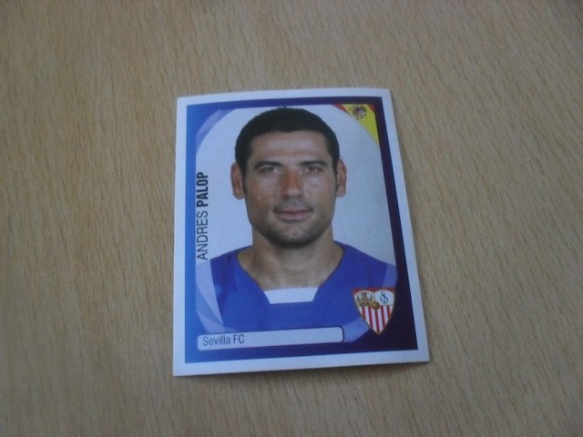 Champions league 20072008  - BR.503 ANDRES PALOP