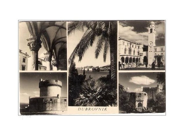 DUBROVNIK,putovala 1964.