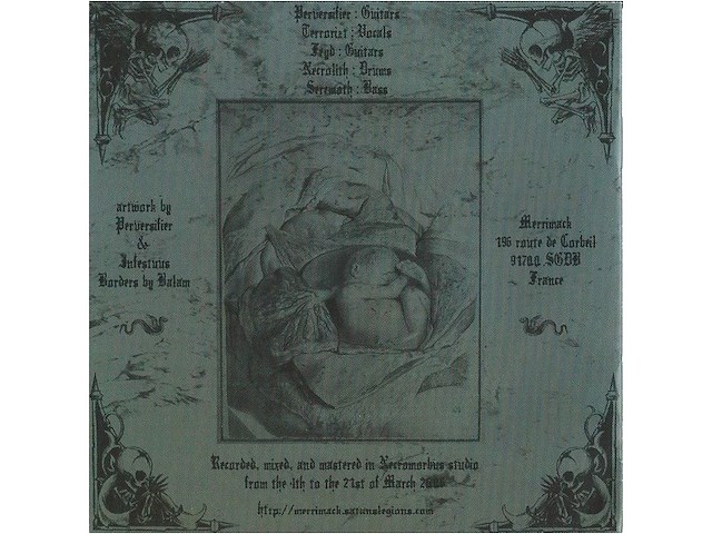 Merrimack – Of Entropy And Life Denial CD