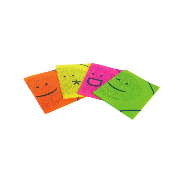 Fellowes Fascika Fellowes sa dve gumice Shock&Smile miks boja 0213001
