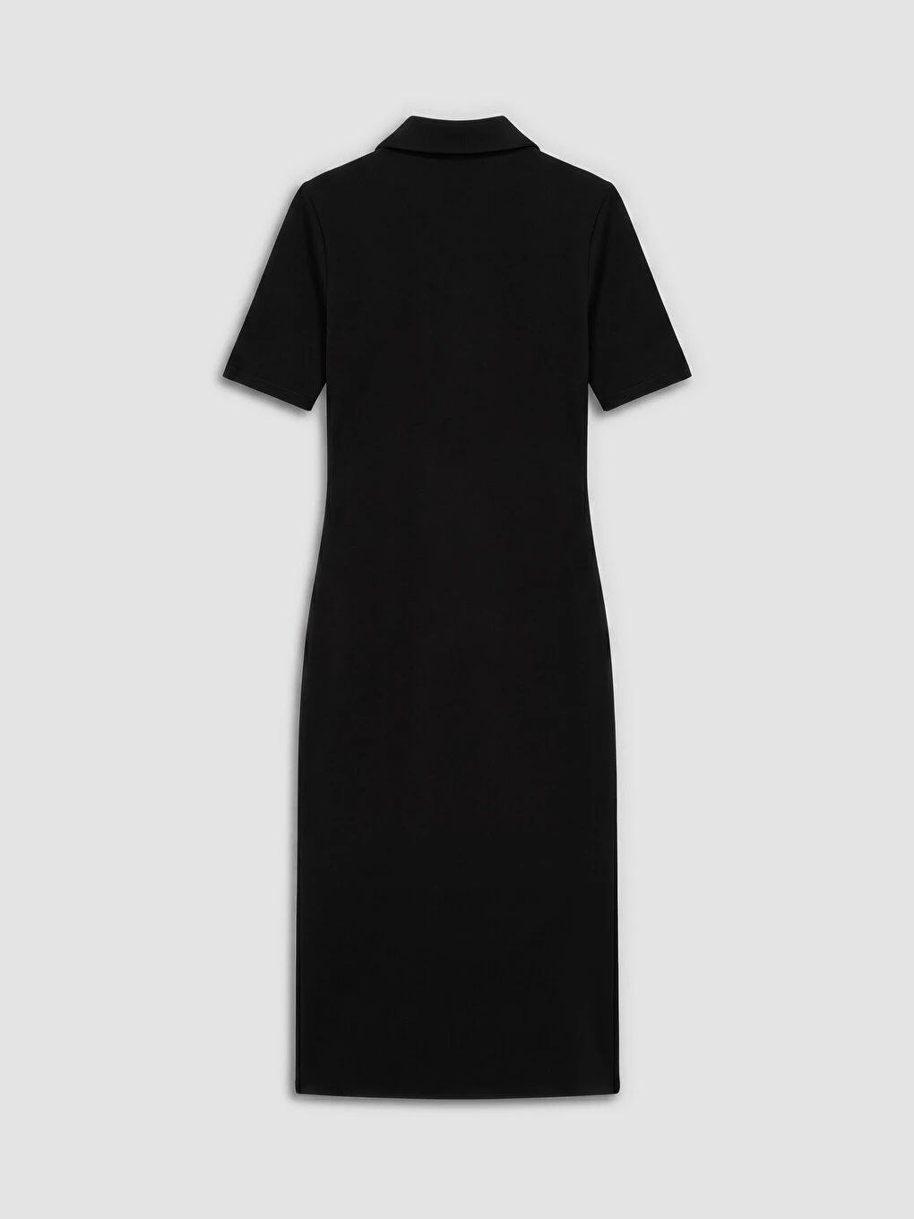 LCWAIKIKI Classic Haljina Od Skuba Tkanine Sa Polo Kragnom, Slim Fit Kroja Za Žene