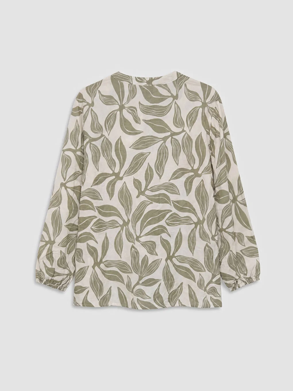 LCWAIKIKI Classic Bluza Sa Detaljem Za Vezivanje I Uzorkom