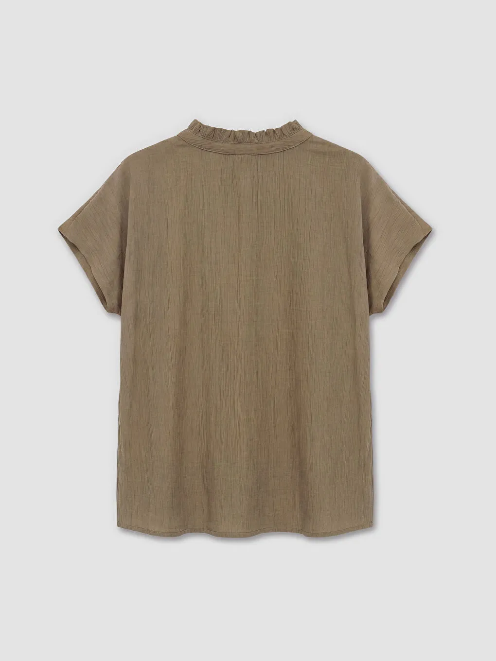 LCWAIKIKI Classic Bluza Sa Naborima I Deda Kragnom
