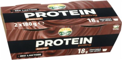 SVEŽI PUDING PROTEIN ZBREGOV ČOKOLADA 2X180G