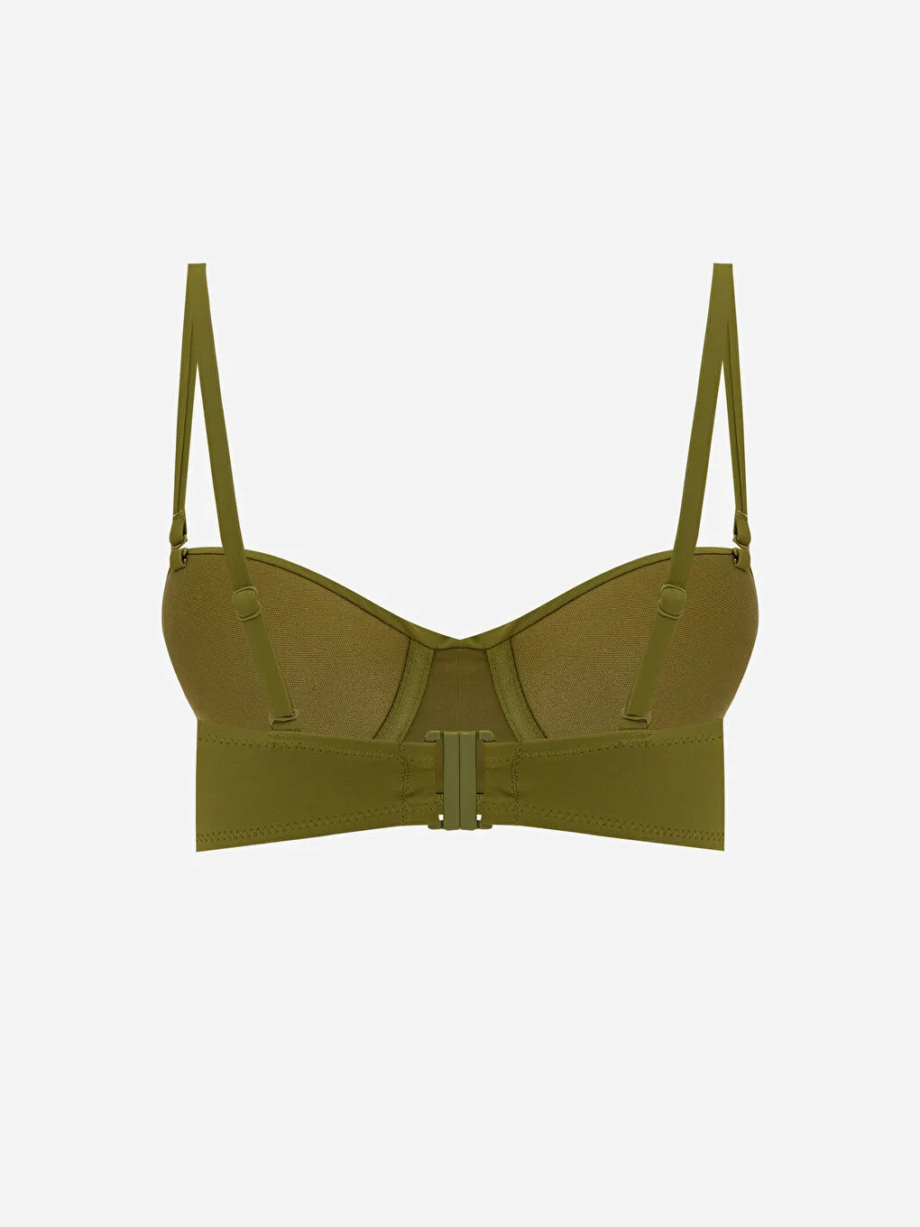LCW DREAM Ženski Nabrani Bandeau Gornji Deo Bikinija