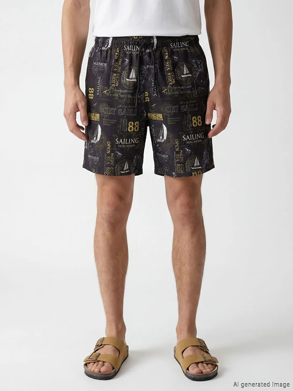 LCW SWIMWEAR Kratke Šarene Muške Kupaće Gaće