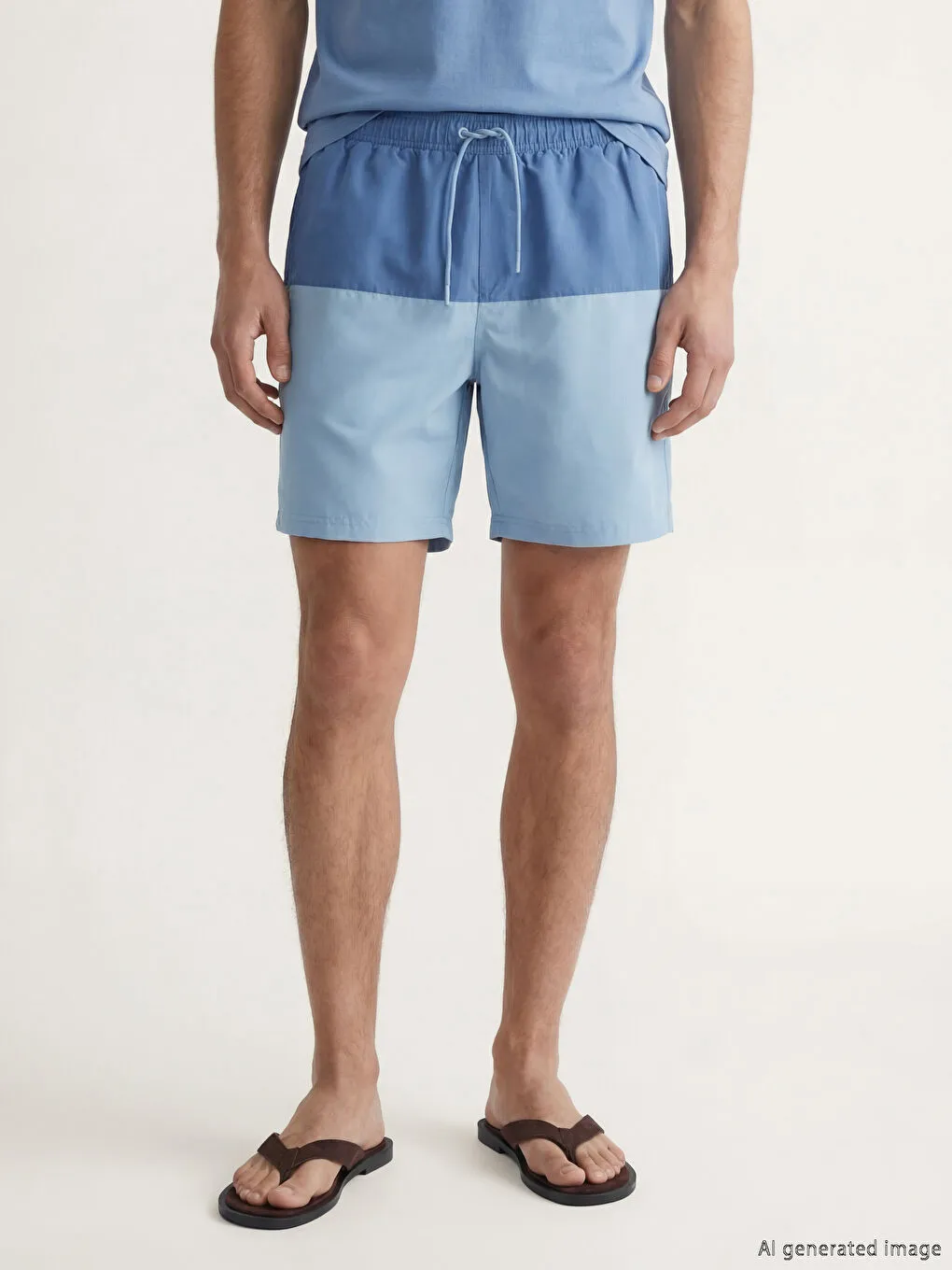 LCW SWIMWEAR Muški Šorts Za Plivanje Sa Blok Bojama