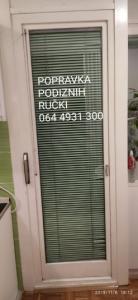 POPRAVKA PODIZNIH RUČKI MEHANIZAMA