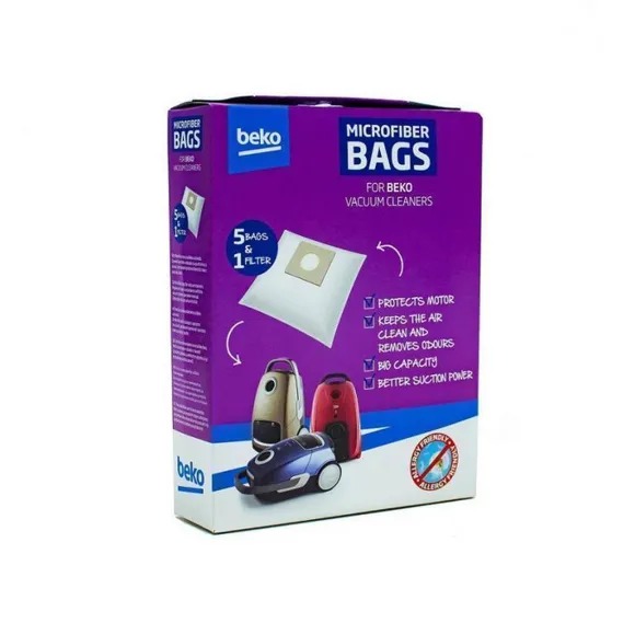 Beko kese za VC usisivač ljubičasta paket 5+1ID: EK000155412