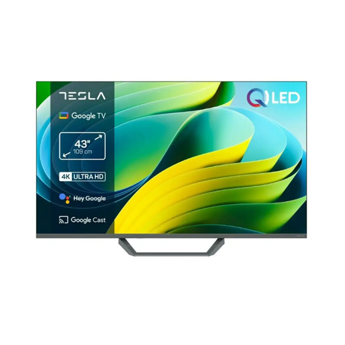 Televizor Tesla Q43E655GUS Smart, QLED, 4k UHD, 43''(109 cm), DVB-T/T2/C/S/S2