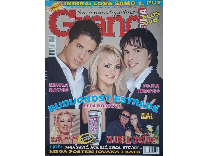 Grand revija - br. 1-2006 - Nikola, Lepa i Bojan