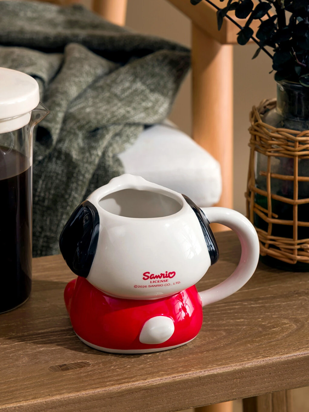 LCW HOME Keramička Šolja Sa Figurom Pande 570 Ml