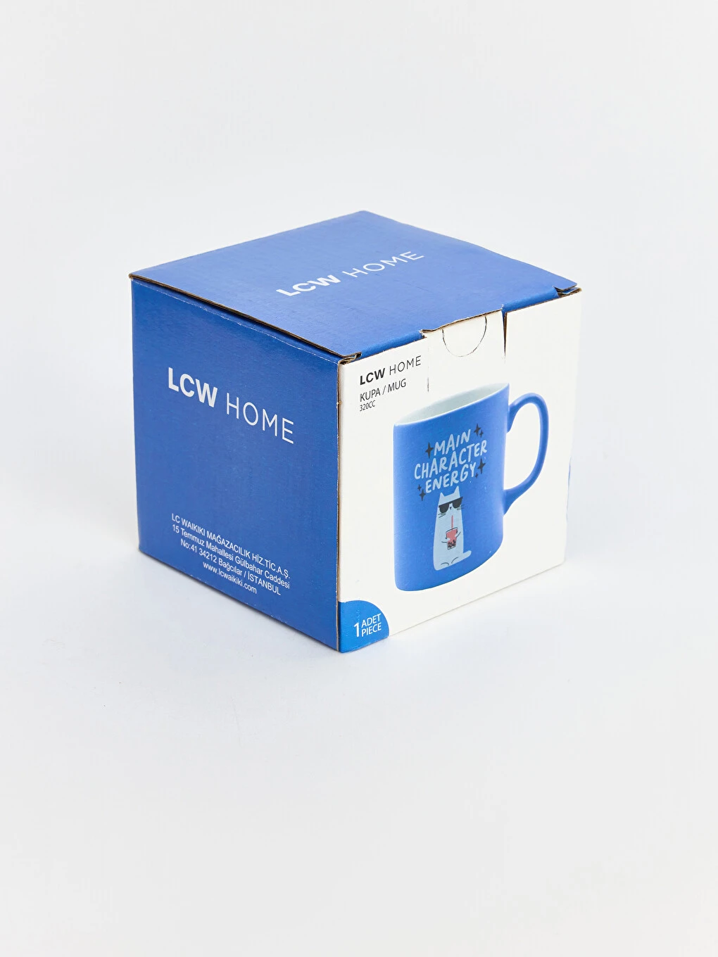 LCW HOME Keramička Šolja Sa Štampom Mačke 320 Ml