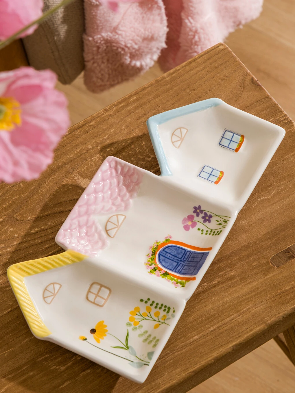LCW HOME Keramički Tanjir Sa Kućom 25 Cm