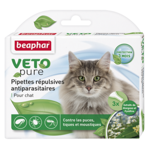 Beaphar VETOpure Spot-on Cat 3x1ml