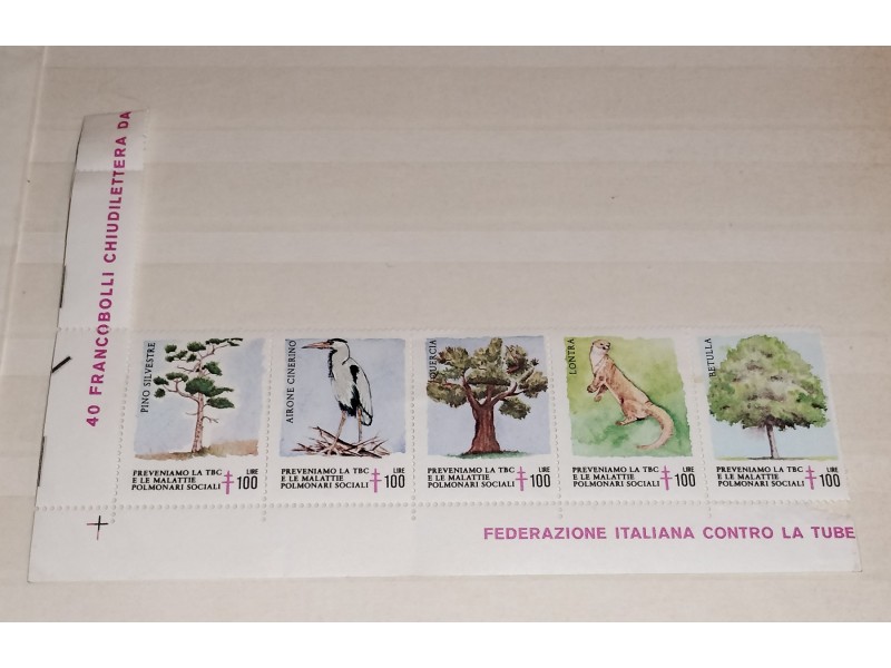 ITALIJA MALI TABAK - TUBERKULOZA