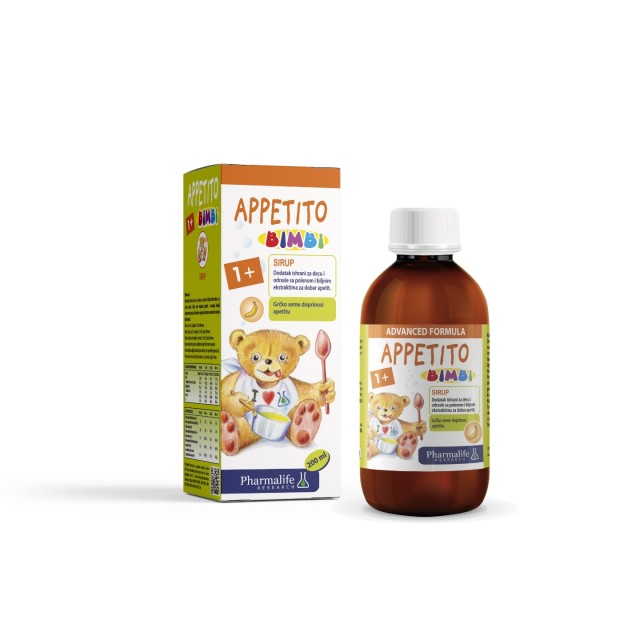 APPETITO BIMBI 1+ SIRUP 200 ML