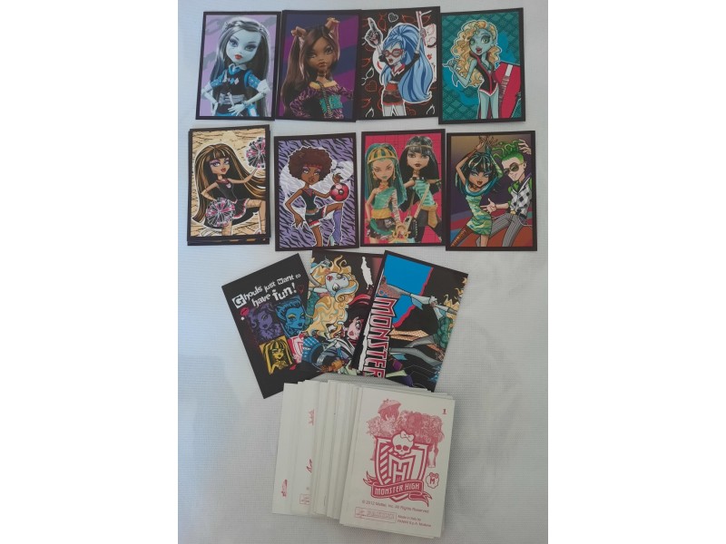 Monster High -82 sličice