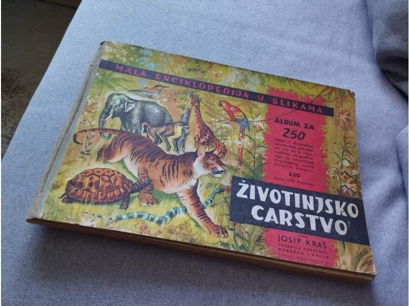 Zivotinjsko Carstvo album za slicice Josip Kras 1965