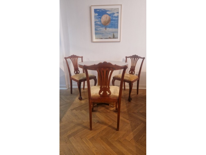 Stilske stolice, chippendail