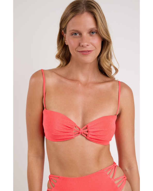 Top Malibu-Folia Bandeau-Iris