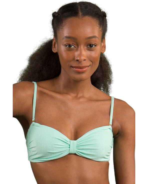 Top Malibu-Menta Bandeau-Duo