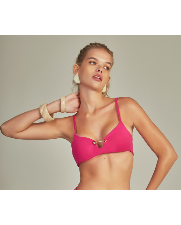 Top Bikini Antigua Fuchsia Pink