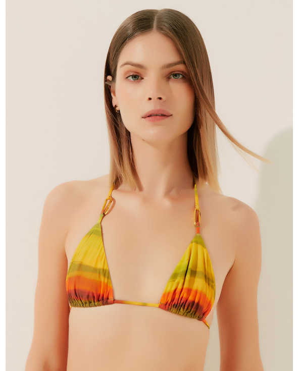 Top Fina Argolas Tie Dye Solar