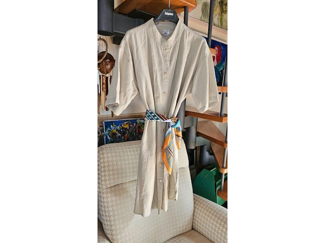 Bluebell loose lanena mantil / haljina
